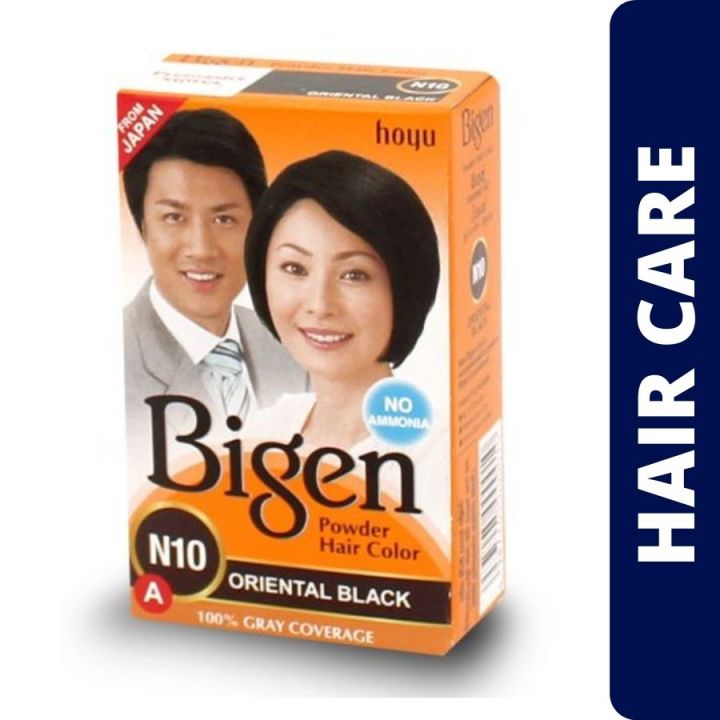100% Originall Bigen Powder Hair Color N10 Oriental Black 6g | Daraz.lk