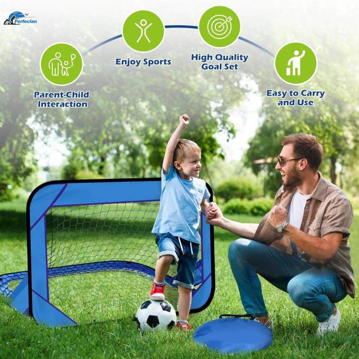 Soccer Goal Net for Kids Easy Assembly Football Gate for Garden | Daraz.lk