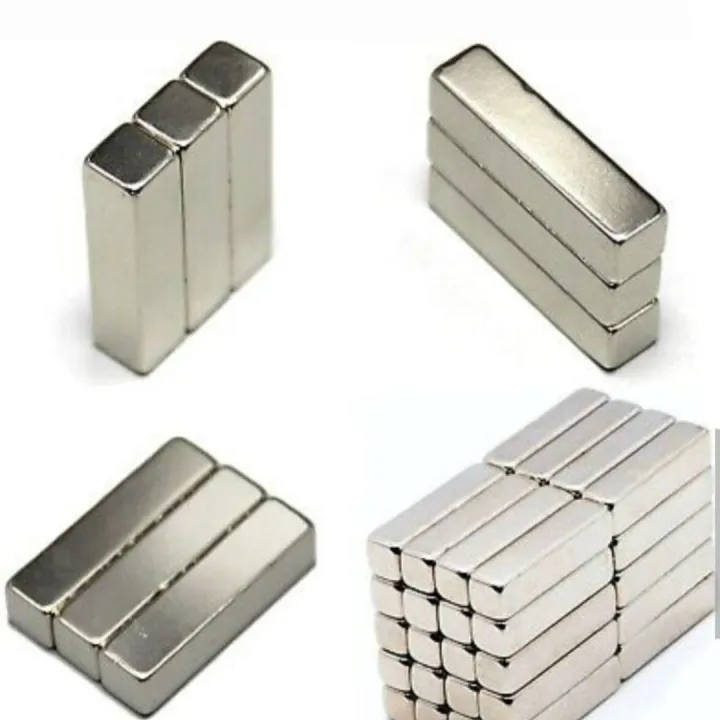 Permanent Neodymium Magnet/ N42 Grade 20x3x3MM/10PCS | Daraz.lk