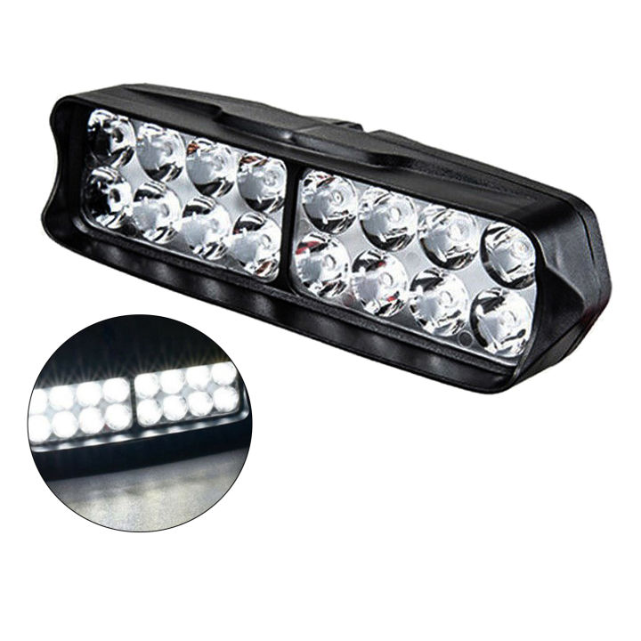 1PCS 16 LED fog light 12v vehicle modify light driving lamp | Daraz.lk