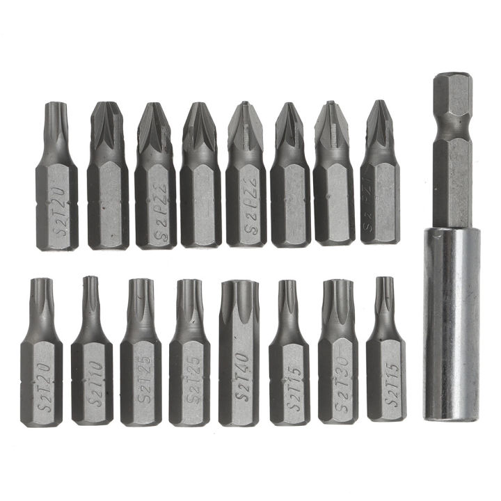 17PCS Socket Screwdriver Metal L-shaped Angle Head Twin Wrench Driver ...