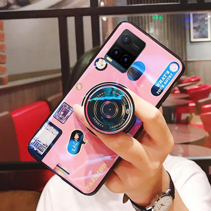 Phone Case Vivo Y33S Back Cover Cute 3D Design Camera Phone Cases with ...