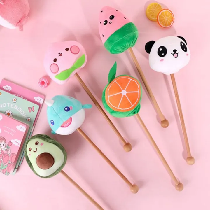 Massage Hammer Hitting Hammer Stick Cartoon Cute Plush Small Hammer ...