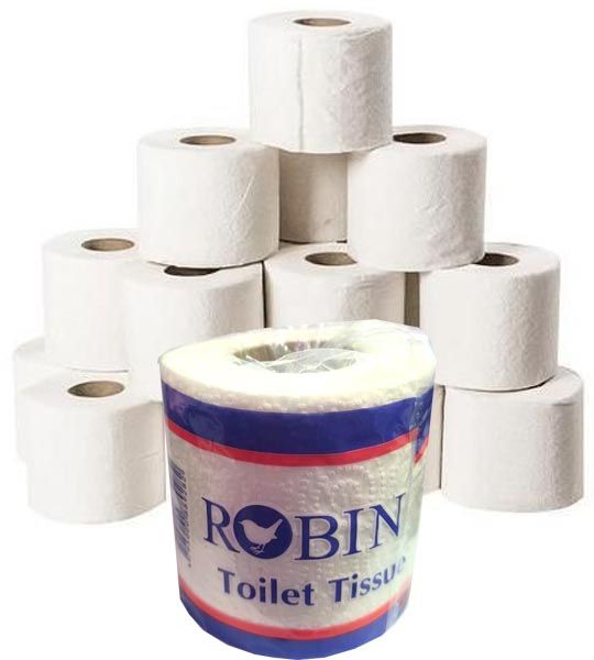Toilet Paper Roll 25 Bundle Toilet Tissue Paper Roll Sanitary Rolls ...