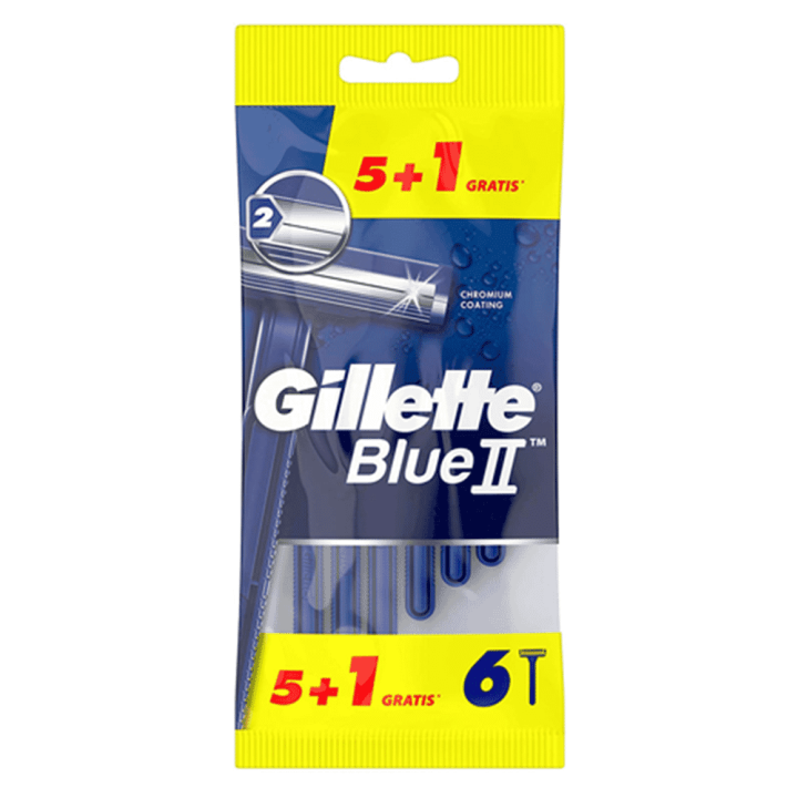 Gillette Blue Two Plus Pouches (5+1)'S | Daraz.lk