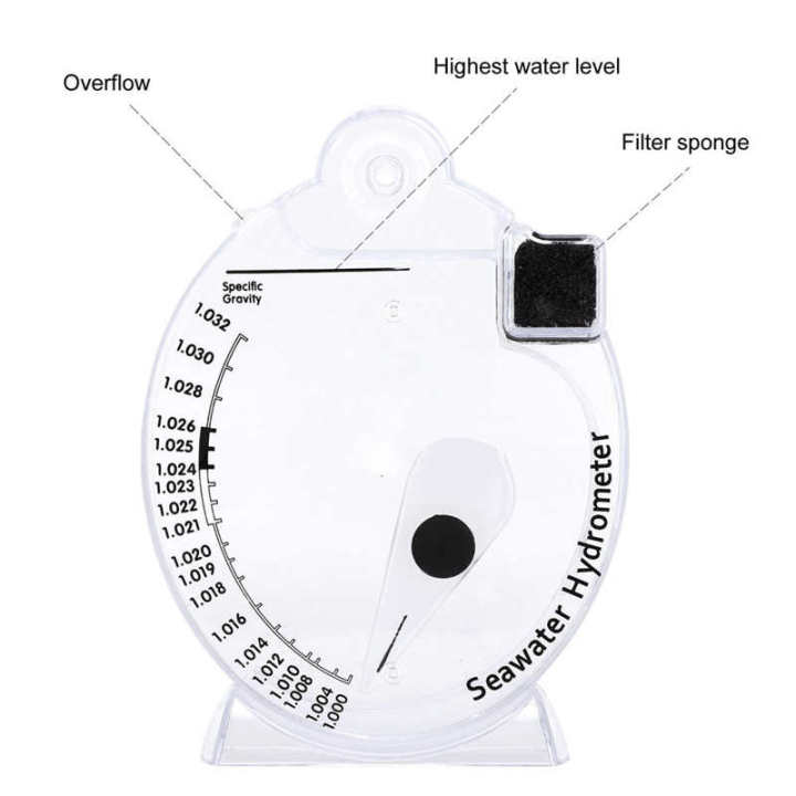【Top-Rated Product】Automatic Square Saltwater Hydrometer Salt Water ...