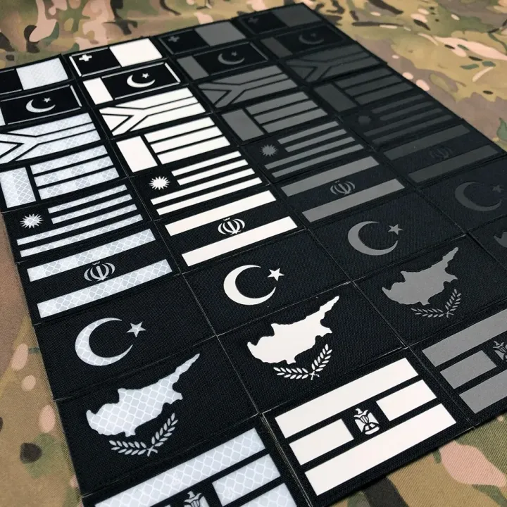 Laser Black Cut IR IFF Infrared Reflection Luminous ZA Cyprus Egypt ...