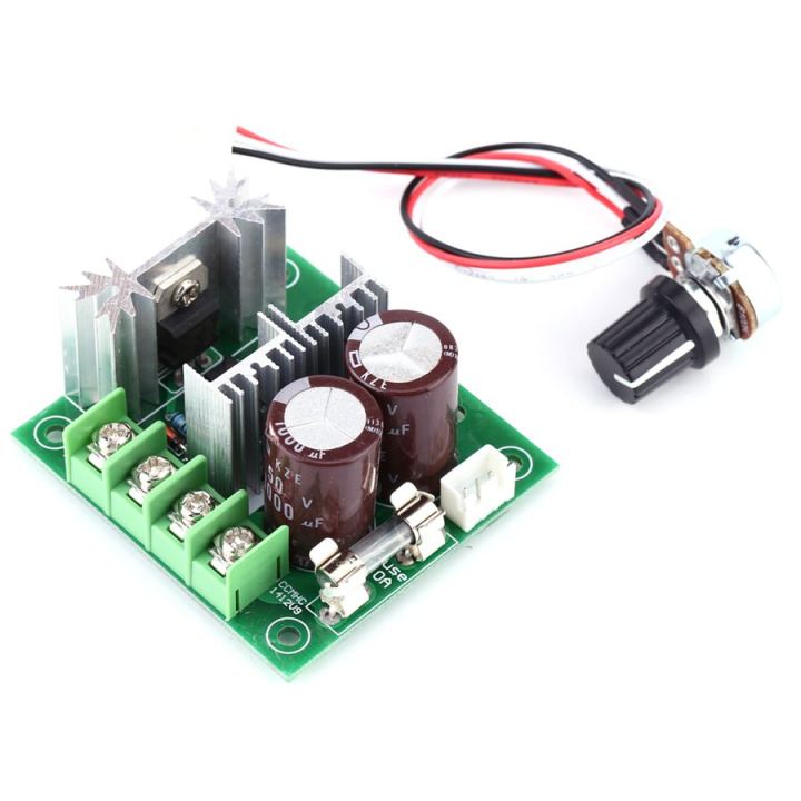DC Motor Speed Controller PWM Regulator Adjustable Motor Speed Control Switch Governor Voltage ...