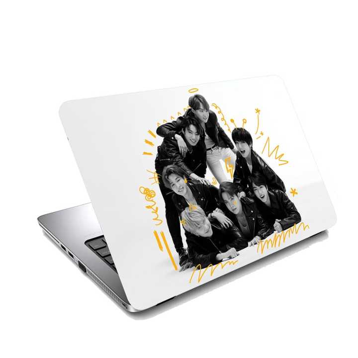 BTS Laptop Skin Protector Sticker(For 15.6 inch Laptops) Hp Dell Lenovo ...