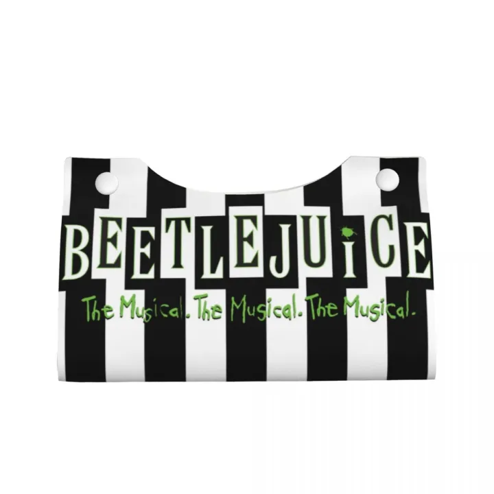 Custom Beetlejuices The Musical Tissue Box Holder Rectangular Horror ...