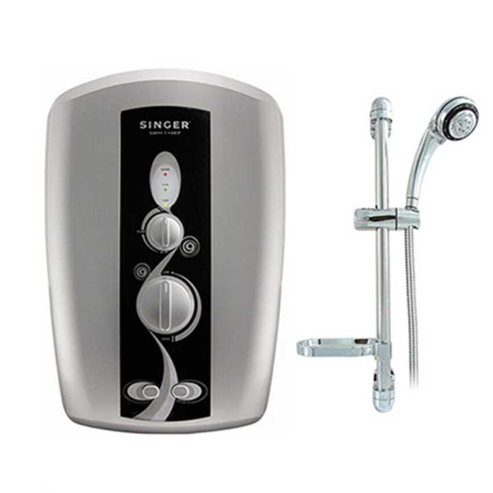 Singer Instant Shower Heater With Pressure Pump - 3.5kW | Daraz.lk