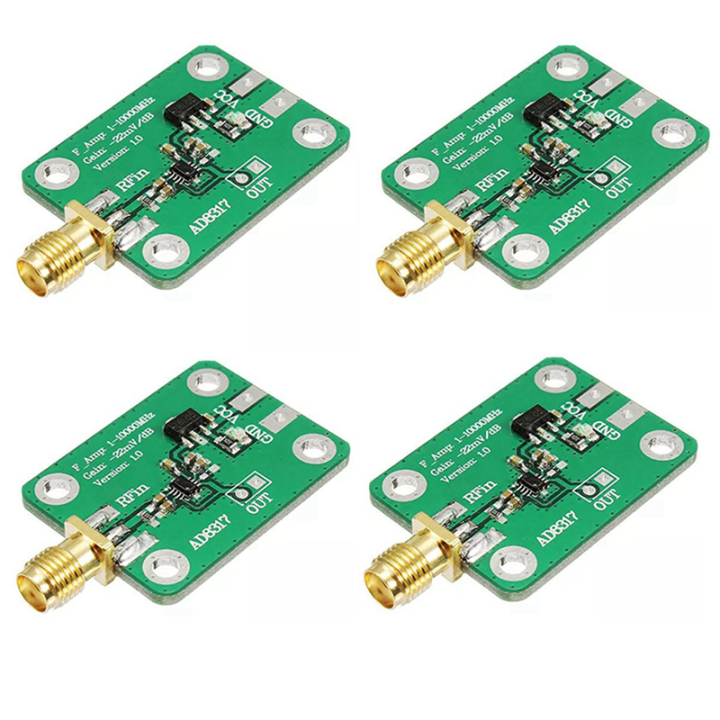 4X AD8317 High Speed Logarithmic Detector RF Log Detector RF Signal Log Output Power Meter 1M ...