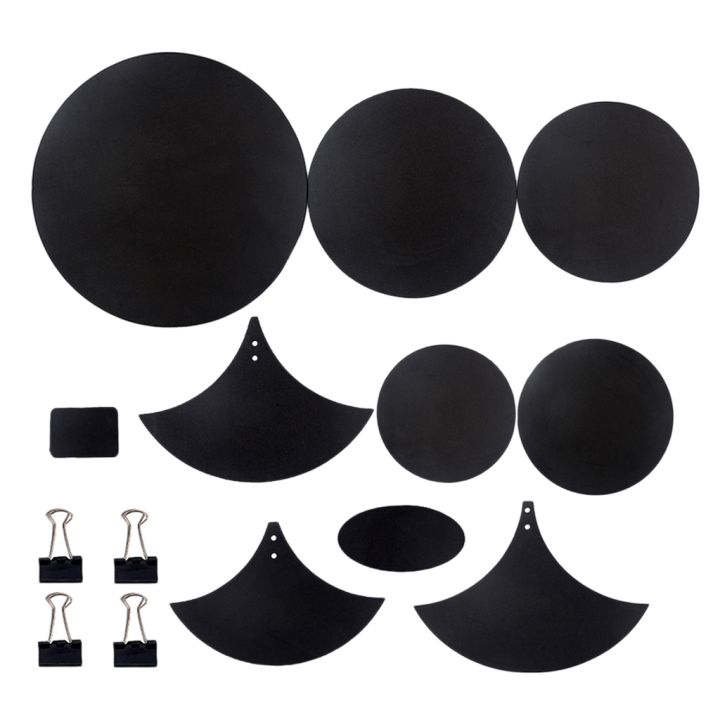 14Pcs/Set Rubber Foam Tambor Bass Snare Drum Sound Off Quiet Mute ...