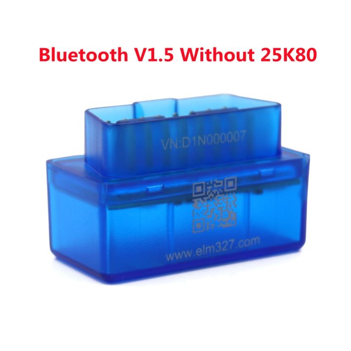 V1.5 or V2.1 Mini Elm327 obd2 scanner OBD car diagnostic tool code ...