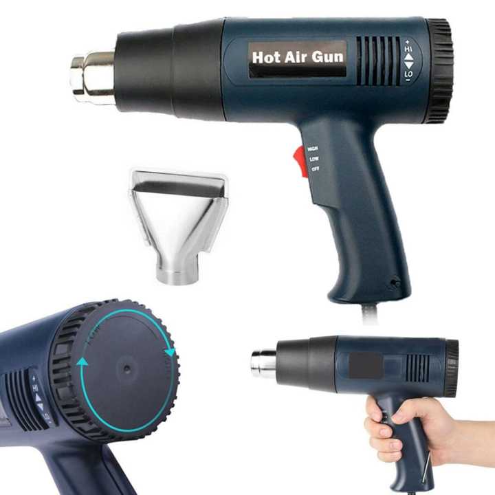 2000W Industrial Electric Hot Air Gun Dual Temperature | Daraz.lk