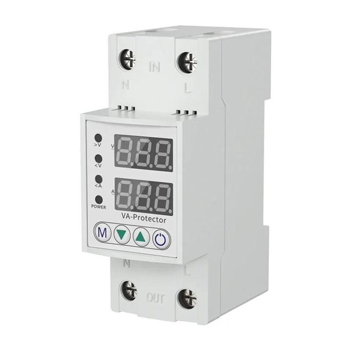 Relay Over Current Protector Adjustable Over Under Voltage Protective ...