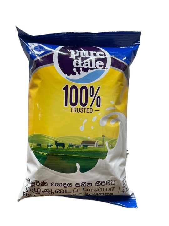 Puredale Full Cream Milk Powder 400g Foil Pack | Daraz.lk