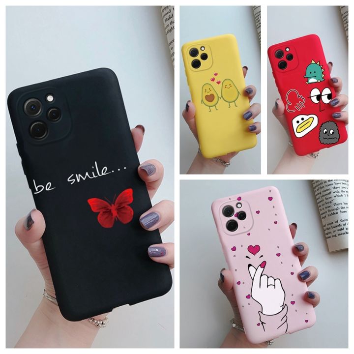 For Huawei Nova Y61 Phone Case Cute Cartoon Silicone Back Cover Case ...