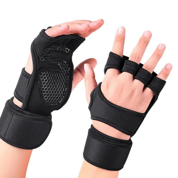 Weight Lifting Workout Gloves with Wrist Support for Men Women Gym ...