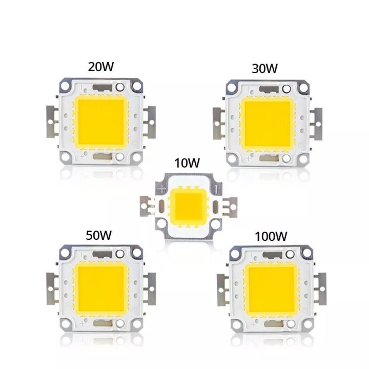 LED COB Chip 10W 20W 30W 50W 100W Cool/Warm White 12V/36V for ...
