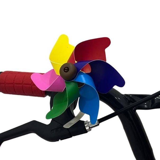 Bicycle Handlebar fan Bike Pinwheel Windmill, Colorful Decoration ...