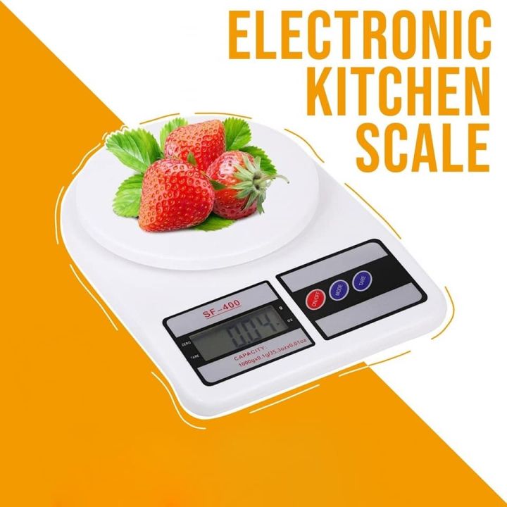 Digital Electronic Mini Measuring Kitchen Gram Weight Scale - 10KG ...