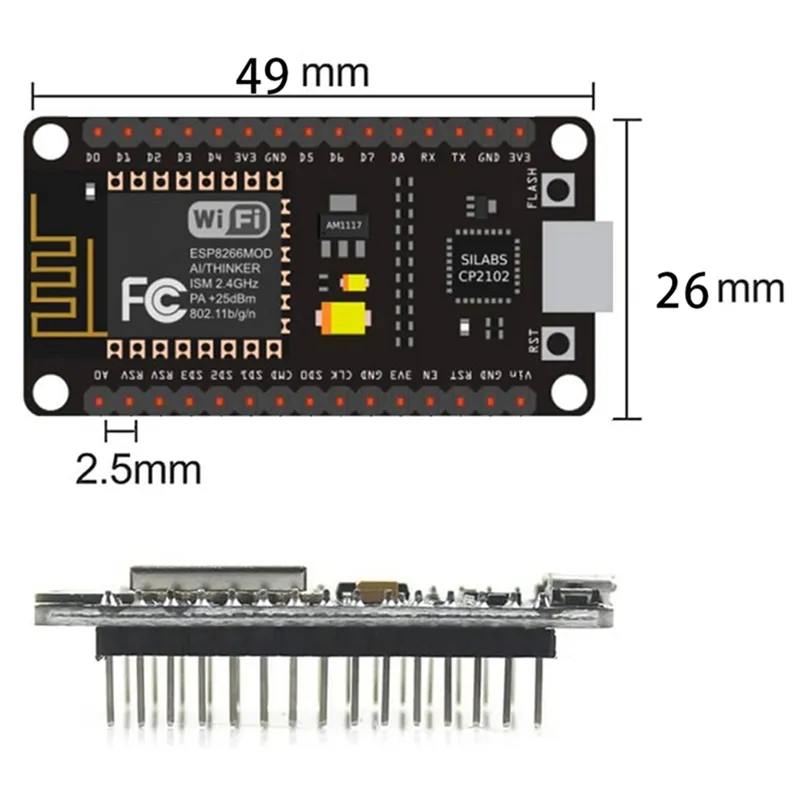 Nodemcu Esp8266 Cp2102 Wifi Module Iot Ifuture Technology NodeMCU IoT