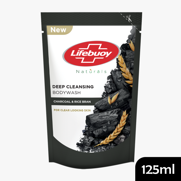 Lifebuoy Charcoal Bodywash Refill Pouch 125ml | Daraz.lk
