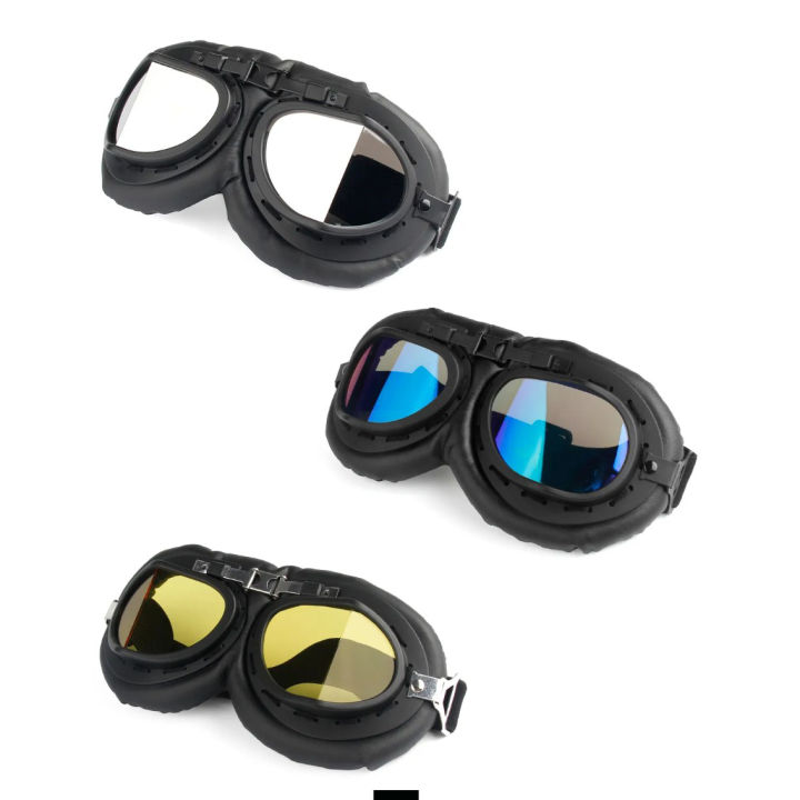 Motorcycle Goggles Smoke Lens Fit Over Glasses Car Bicycle Wind Sand ...