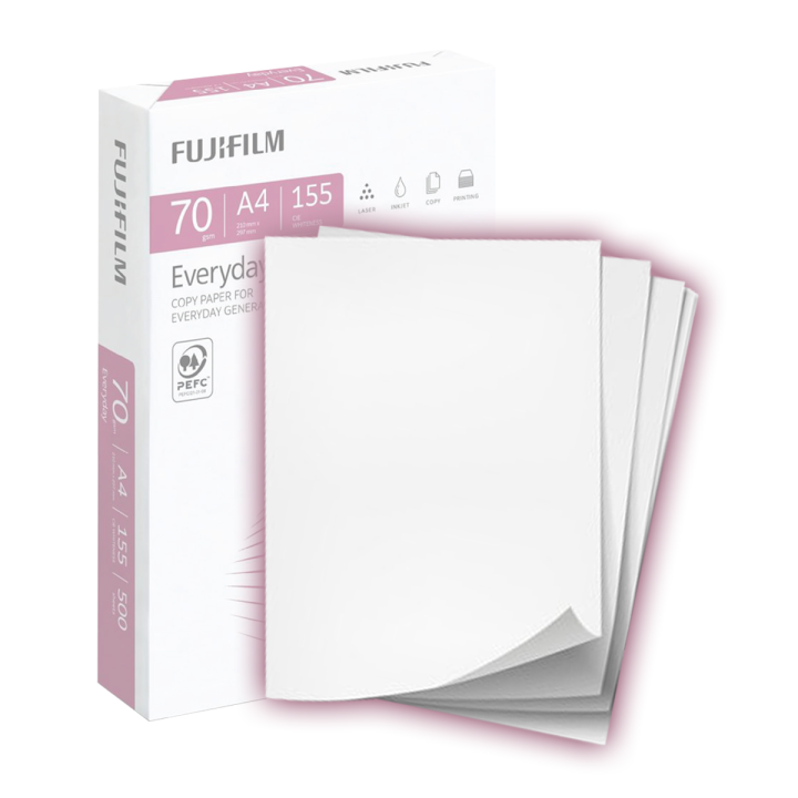 Fujifilm Everyday 70GSM Photocopy Paper A4 100 Sheets Retail Pack ...