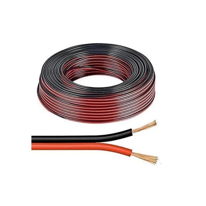 Speaker Double Flat Wire Twin Cable - Red-Black ( 1M | 2M |3M |4M |5 M ...