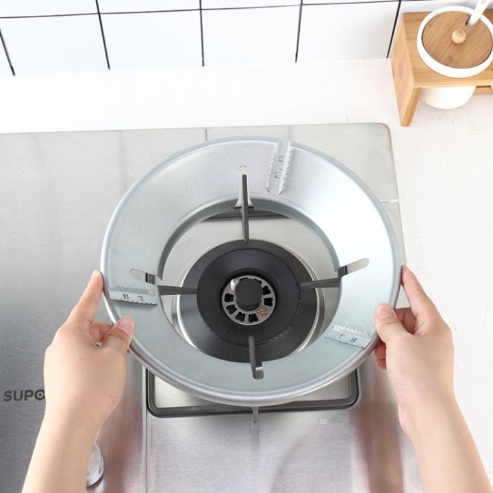 Gas Stove Burner Stand Gas Saver Jali Windproof Gas stand Energy saving ...