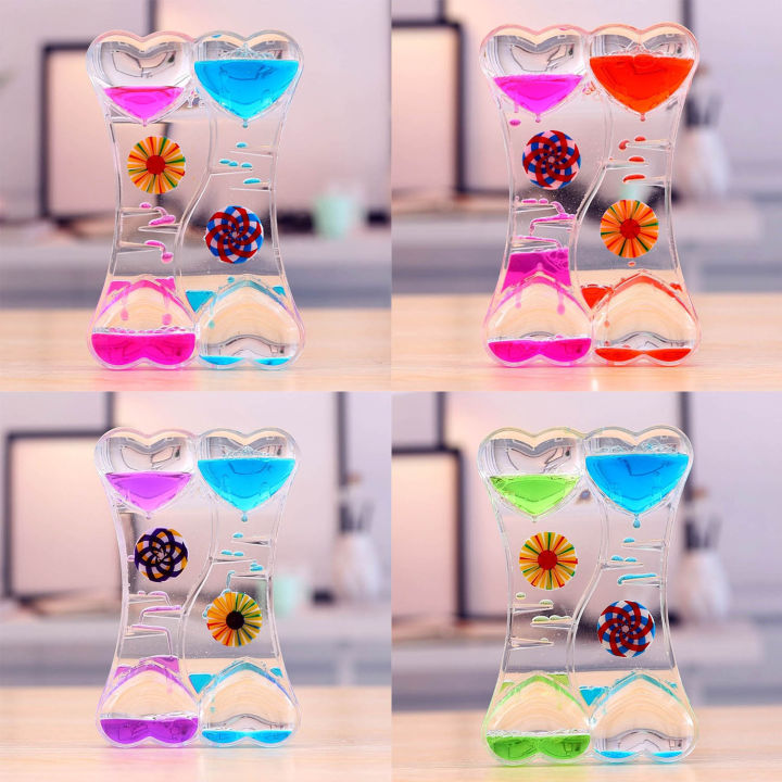 【World Supermarket 2021】Funny Double Heart Color Floating Timer Bubbler ...
