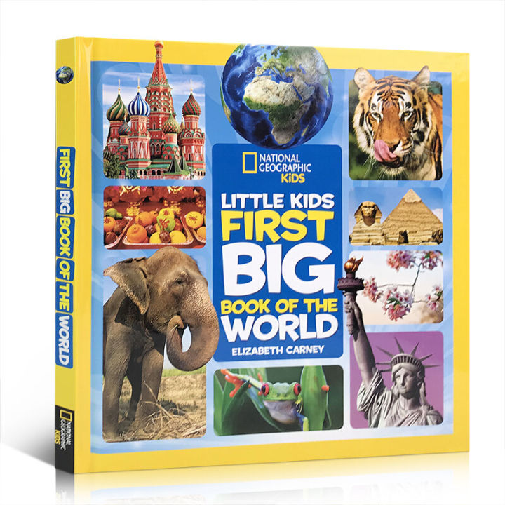 National Geographic Little Kids First Big Book of the World Hardcover ...