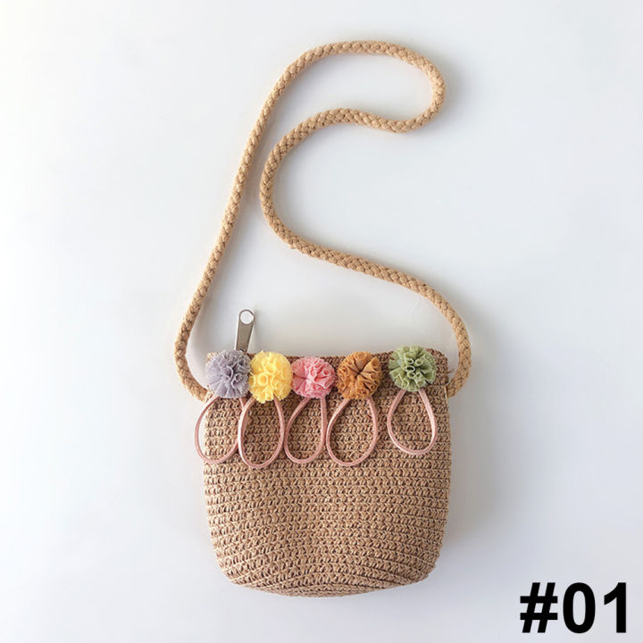Kids Crossbody Mini Shoulder Bag Children Weaving Bag Messenger ...