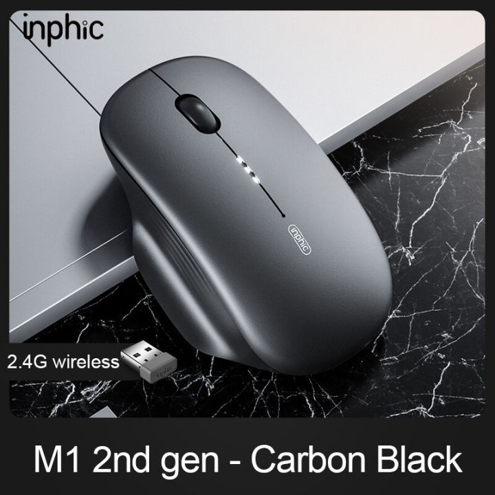 【FOOT SOFA】 M1 2.4GHz Wireless Mouse Rechargeable Silent Mouse 1600DPI ...