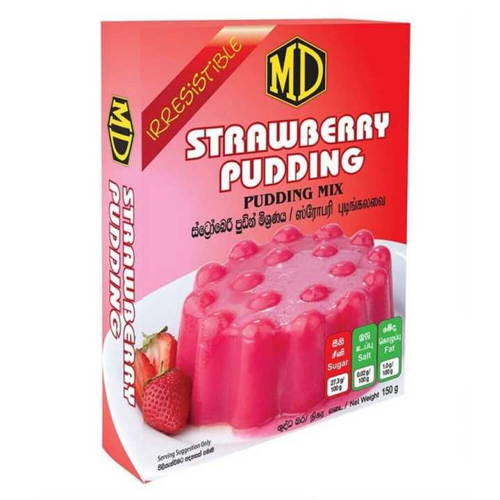 MD Strawberry Pudding Mixes 150G Pkt | Daraz.lk