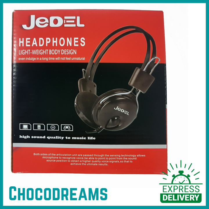Jedel JD-808 Wired Headphone with mic | Daraz.lk