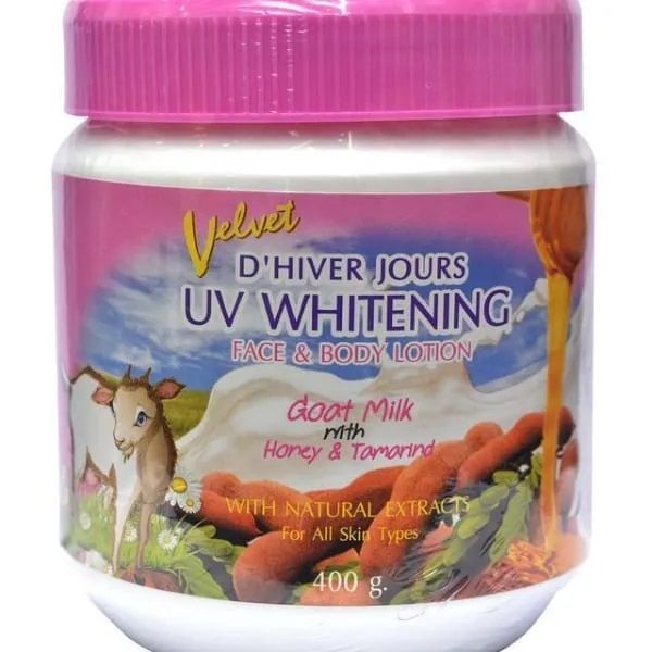 Velvet UV Whitening Lotions Face & Body 400G Large | Daraz.lk