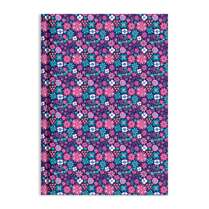 Flower Garden A4 Hard Cover – Note book | Daraz.lk