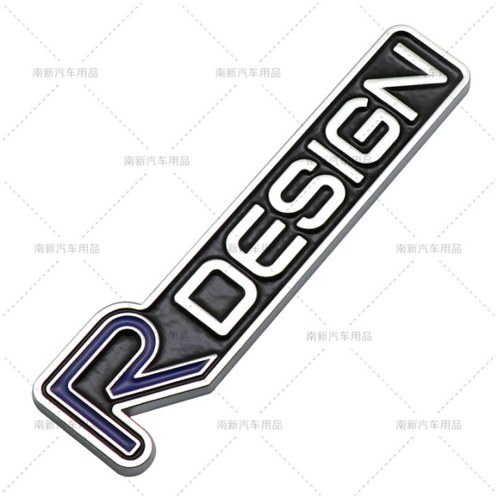 RDESIGN Car Logo 3D Three-Dimensional Metal Car Body Sticker for Volvo ...