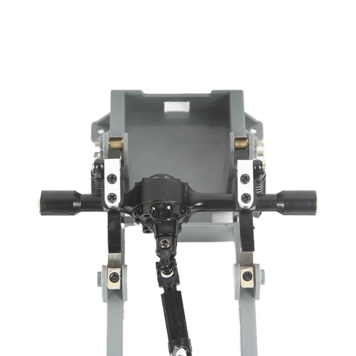 for D12 RC Car Metal Rear Damper with Mount Fixed Seat Upgrades Parts ...