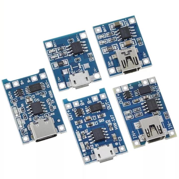 TP4056 Lithium Battery Charger and Protection board Module 18650 ...