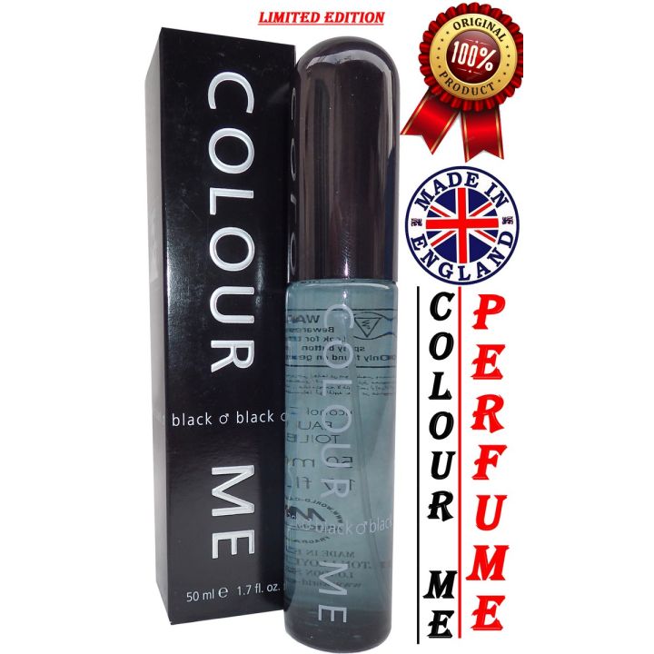 Original Milton-Lloyd Colour Me Perfume spray Black for men Eau de ...