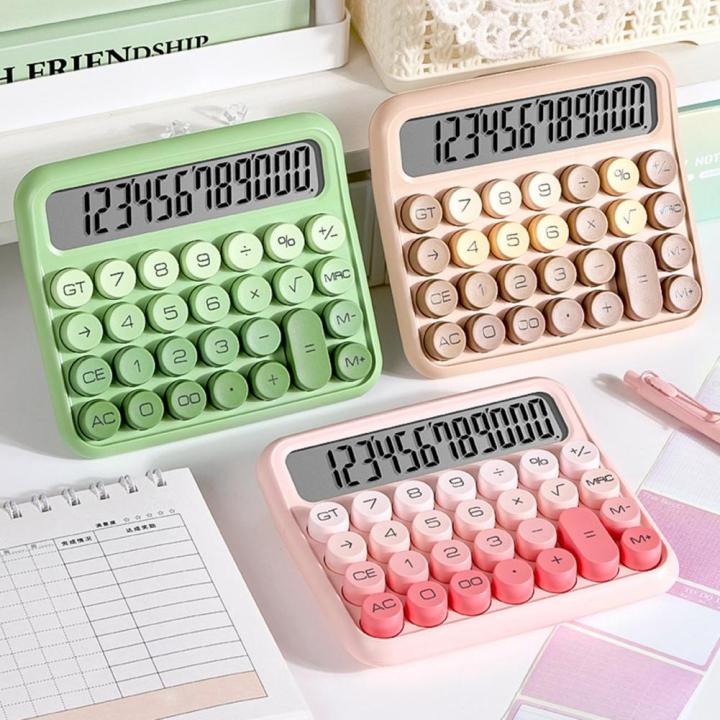 Keycaps Calculator Typewriter Style Calculator Professional 12-digit ...