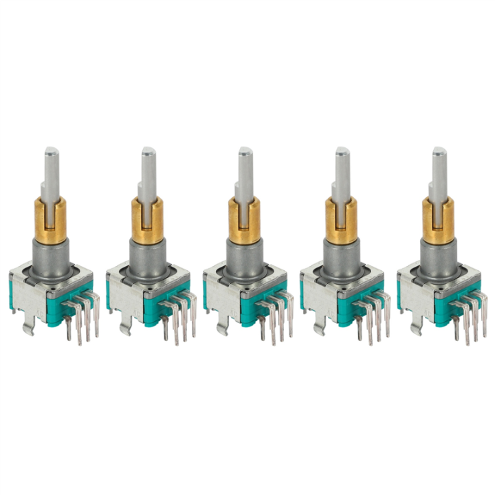 5X EC11EBB24C03 Dual Axis Encoder with Switch 30 Positioning Number 15 ...