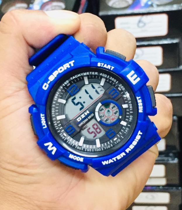 Digital C SPORT Luxury Water Resistant Watch | Daraz.lk