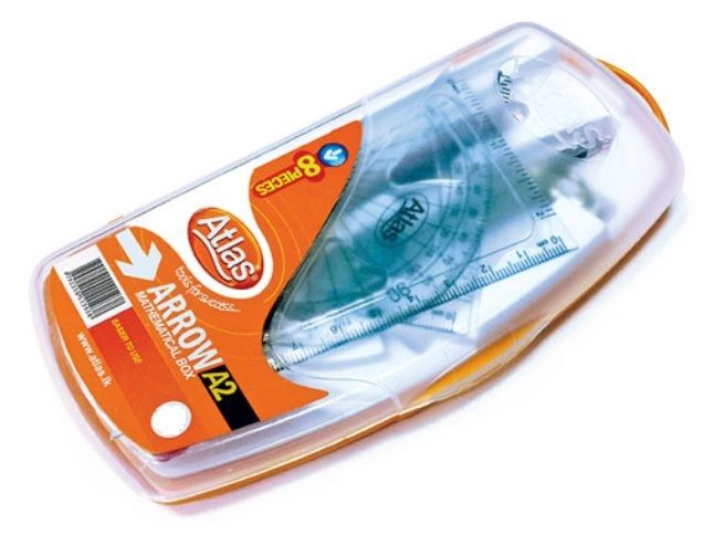 Atlas Mathematical Instrument Box with 8 components | Daraz.lk