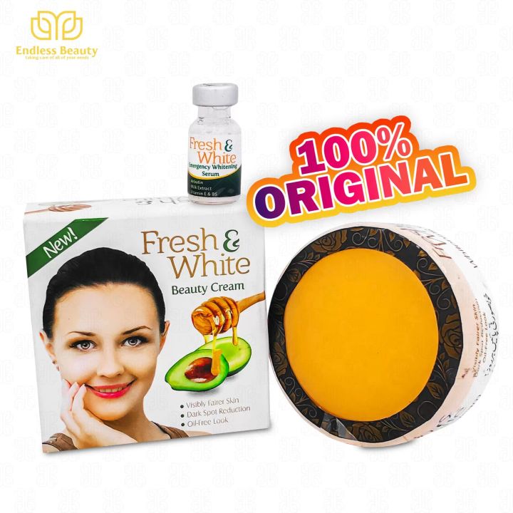 Fresh and White Beauty Cream and Emergency Serum | Daraz.lk