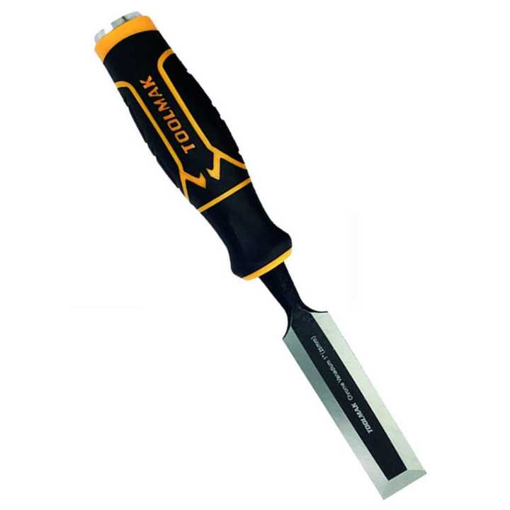 Firmer Wood Woodworking Chisel - Toolmak - CRV - Rubber Grip - 25mm ...